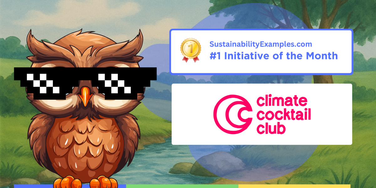 Initiative of the Month - September 2025: Climate Cocktail Club 🍸 ...