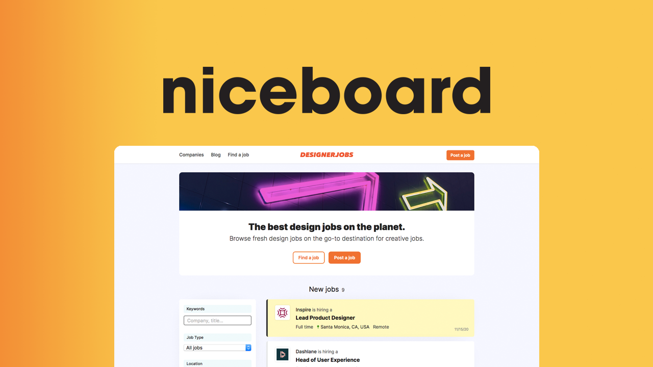 11 Examples of Niche Job Boards (updated 2024) - Niceboard